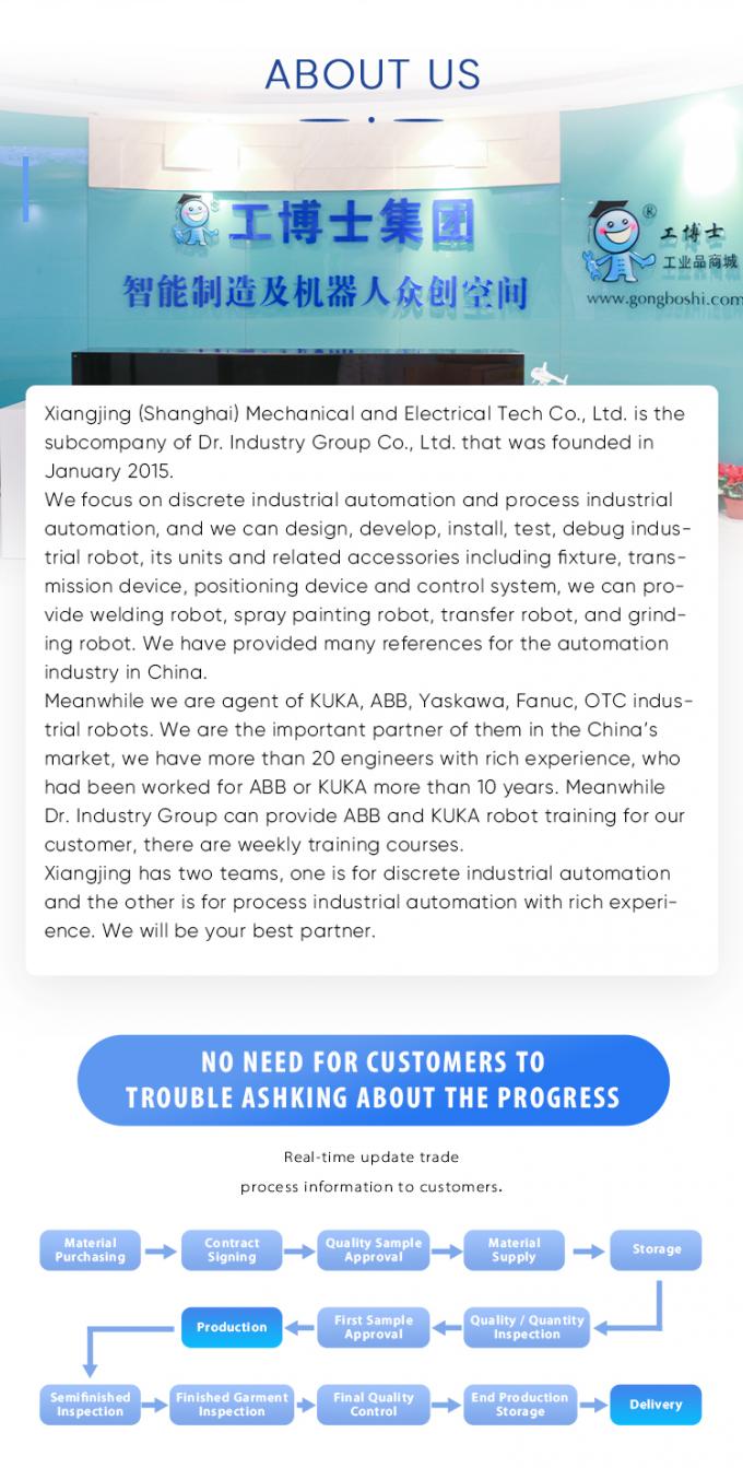 CNGBS 그리퍼와 야스카와 산업용 로봇 팔 GP180 로봇 팰리타이저