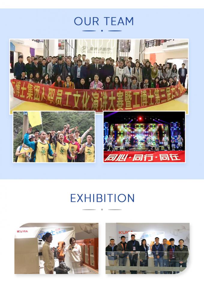 CNGBS 그리퍼와 야스카와 산업용 로봇 팔 GP180 로봇 팰리타이저