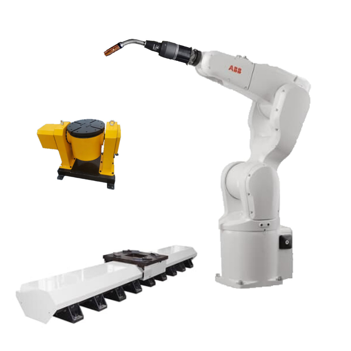 유연하고 새로운 ABB 산업용 로봇, 전구와 로봇 위치기 및 용접 로봇을 위한 라인러 트랙