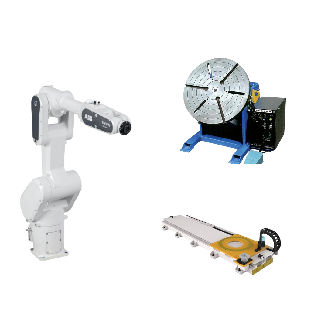 6 축 ABB CRB 1300-11 로봇 팔 가이드 레일 및 조작기로 ABB 협력 로봇