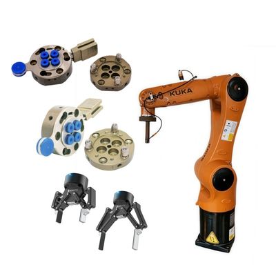 Industrial Automation Robotiq 2 Finger Grippers KUKA KR6 R900 Assembly ...